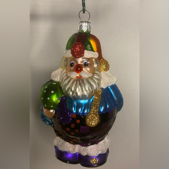 Neiman Marcus | Holiday | Christmas Jester Santa Clause With Rose And A ...